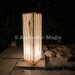 Alabaster Lamp Box Shape Unique Piece Beautiful Colors - Etsy