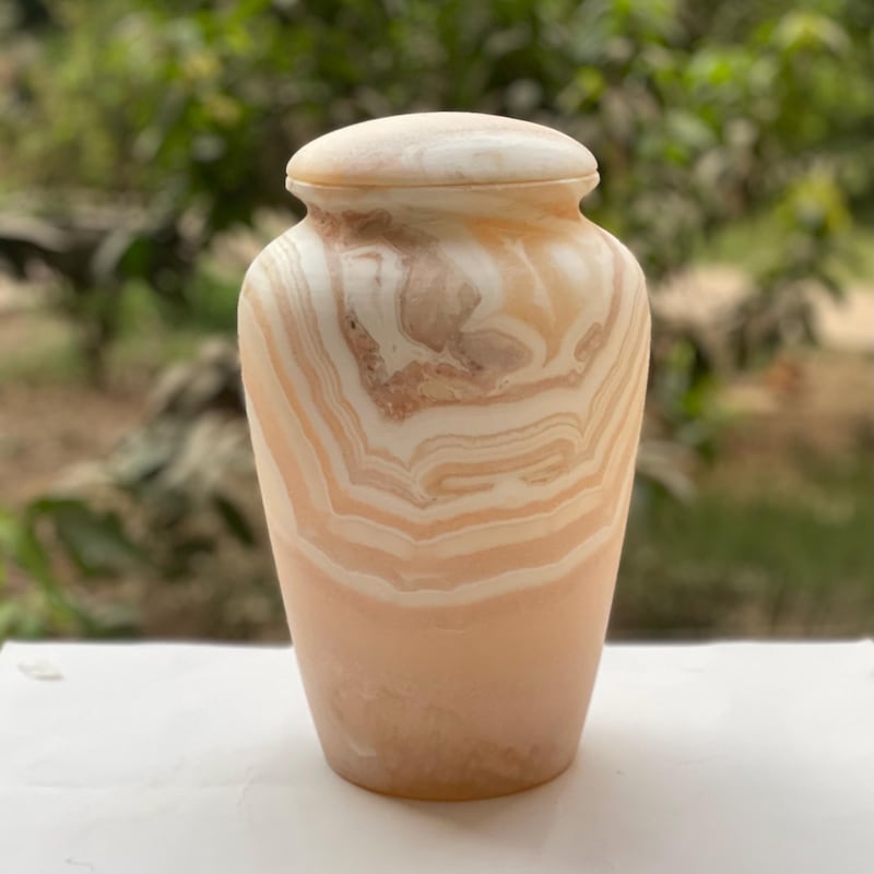 Alabaster Jar - Etsy