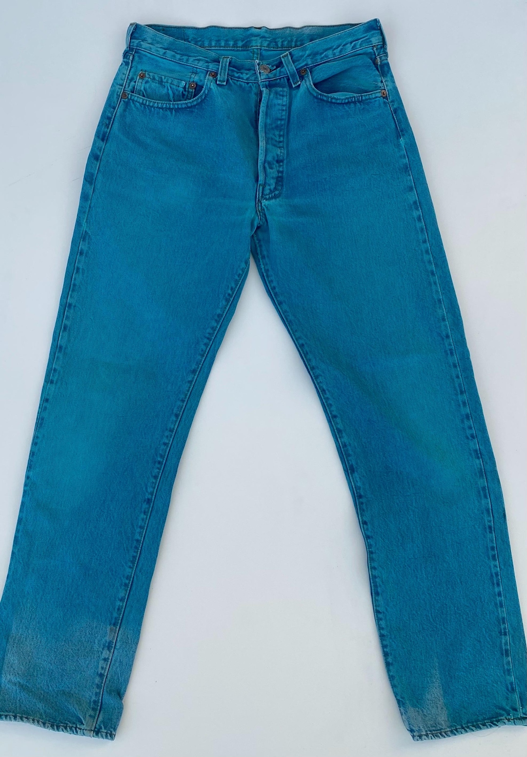 Levi’s 501 1970’s Button Fly USA Made Seldvage Vintage Jeans Size 28 - Etsy