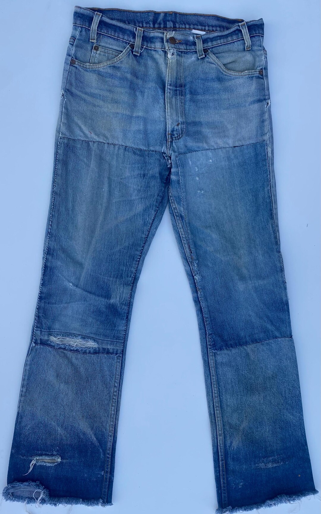 Levi's 517 Boot Cut 1980"s US Made Orange Tag Vintage Jeans Size 36 - Etsy
