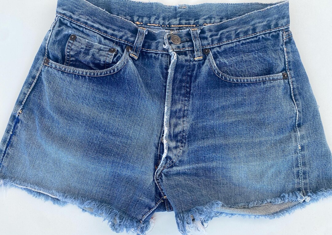 Levi's 1940's Big E' Copper Rivets XX 501 Vintage Cut Off - Etsy
