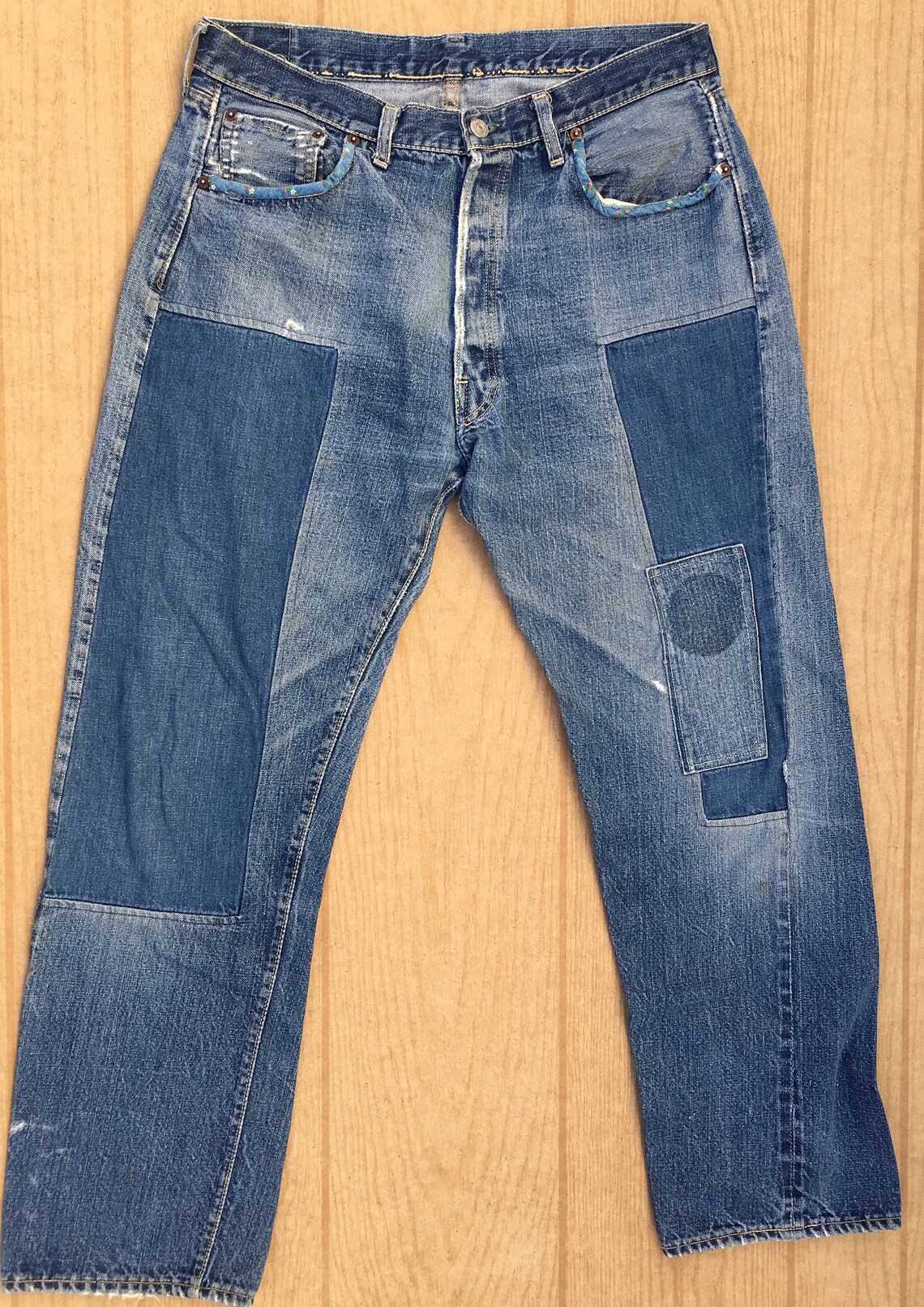 Levi's 1950's S type big '.E' XX 501 vintage | Etsy