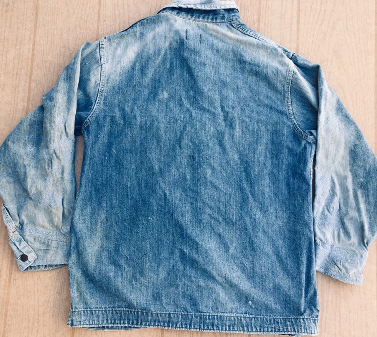 Big Smith 1960's Railroad Vintage Indigo Jacket Size L - Etsy