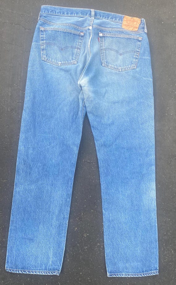 Levi's 501 button fly 1980"s US made transitional vi… - Gem