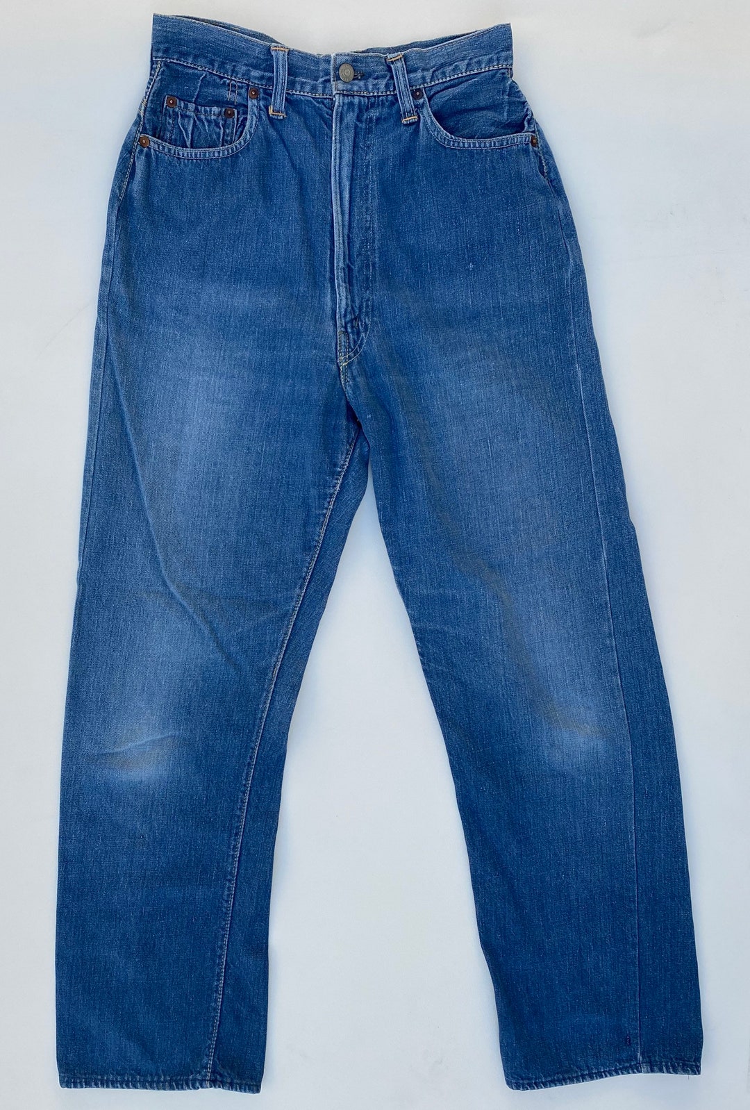 Levi's 1940's Big E' Copper Rivets Lady’s Rancher Vintage Jeans - Etsy