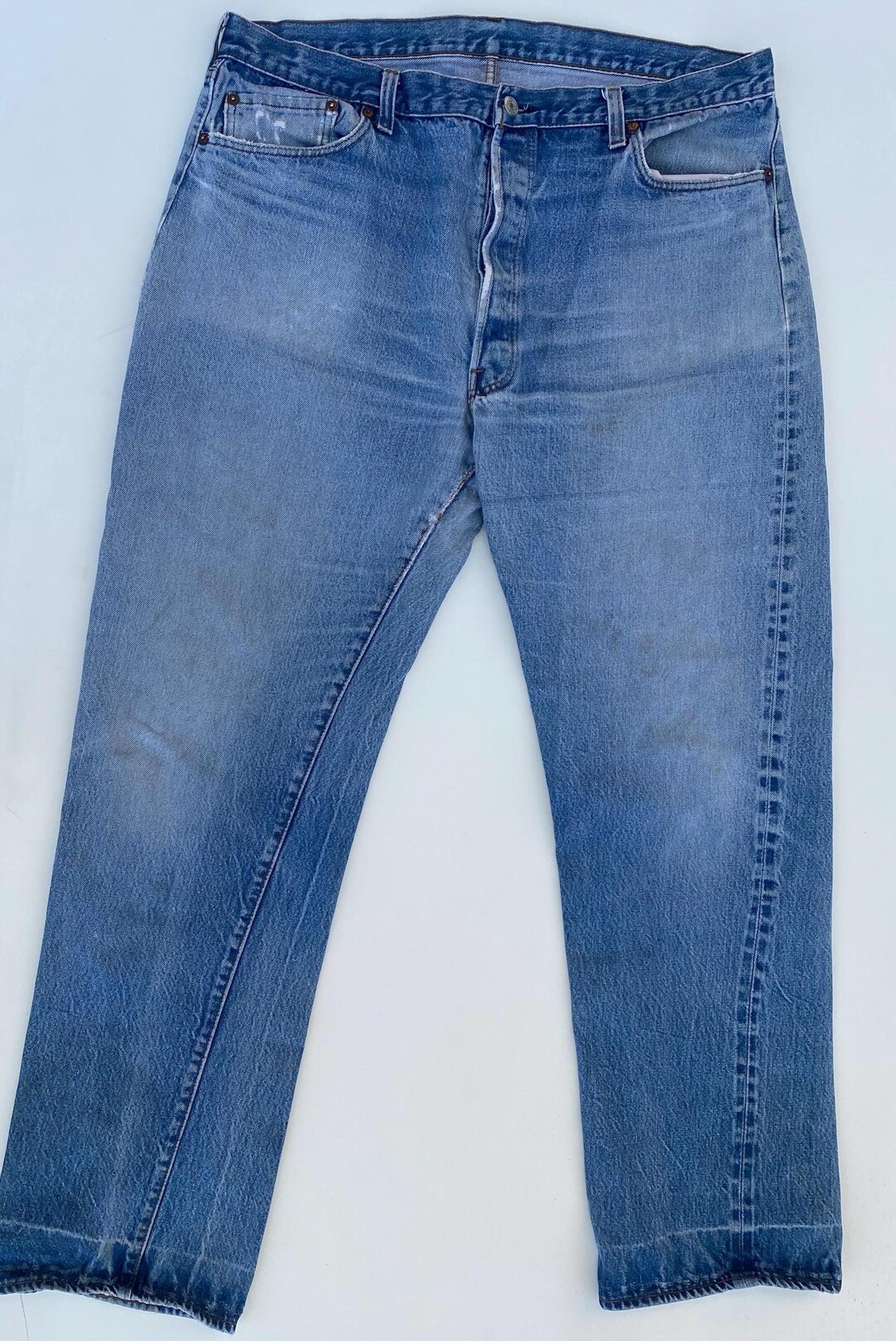 Levi’s 501 1970’s Button Fly USA Made Selvedge Vintage Jeans Size 38 - Etsy