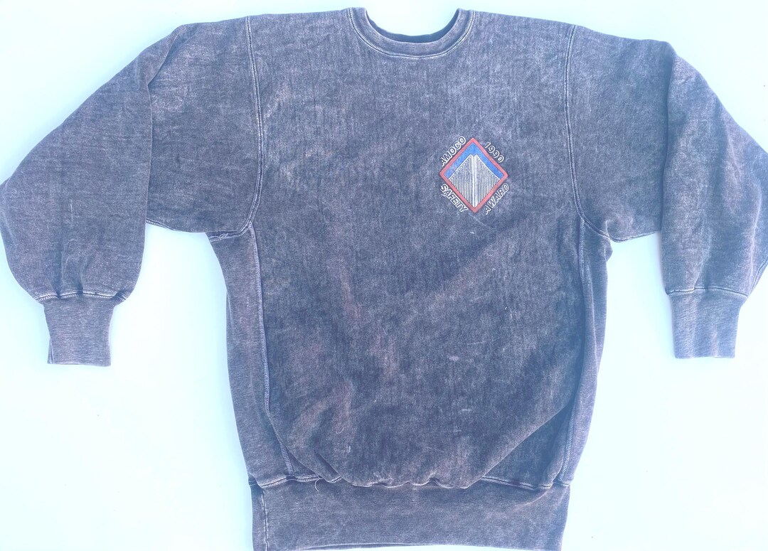Champion Reverse Weave 90's Usa Made Vintage Embroidered Sweatshirt ...