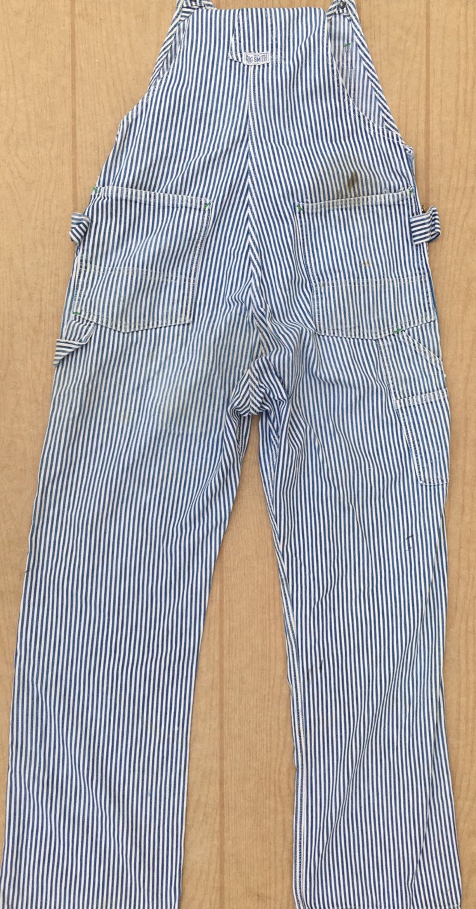 Big Smith 1950s Union Made Hickory Vintage Bib Overalls Size 36 - Etsy
