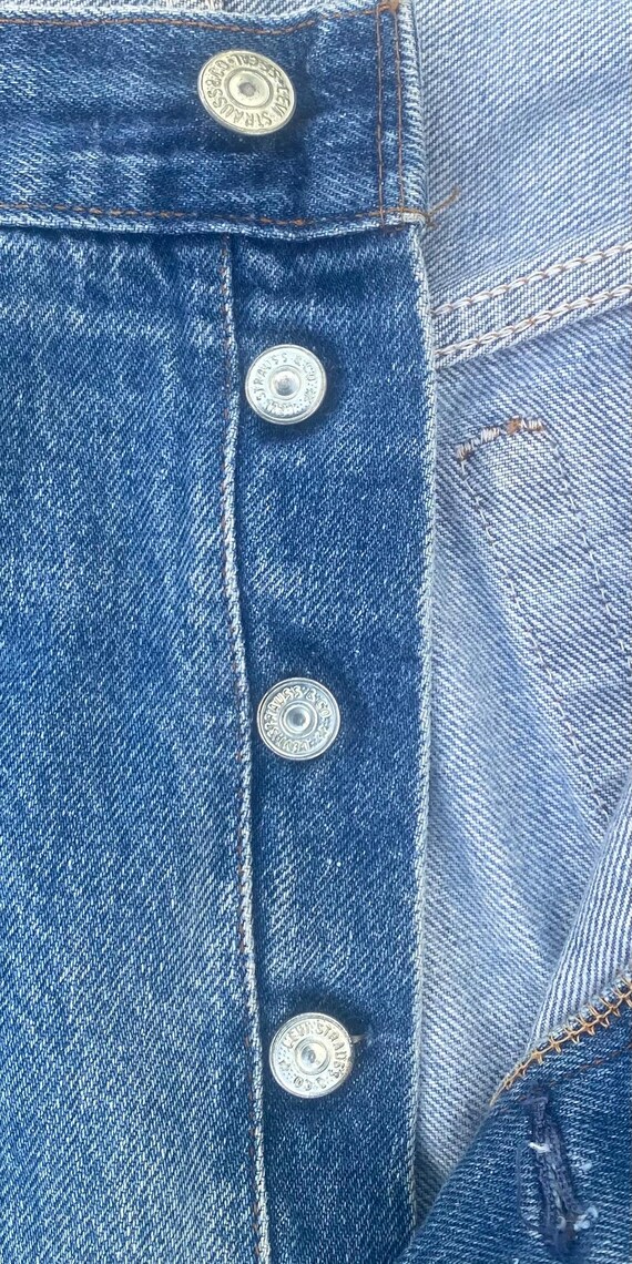 Levi's 501 button fly 1980"s US made transitional vi… - Gem