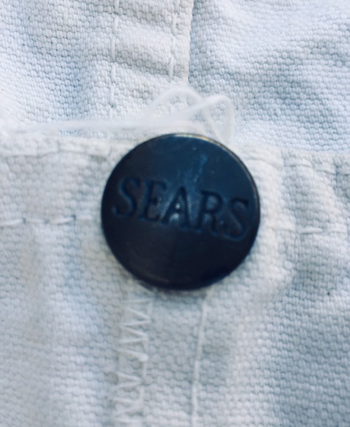 Sears Roebuck & Co. 1950’s Union Made White Vintage Bib Overalls Size ...