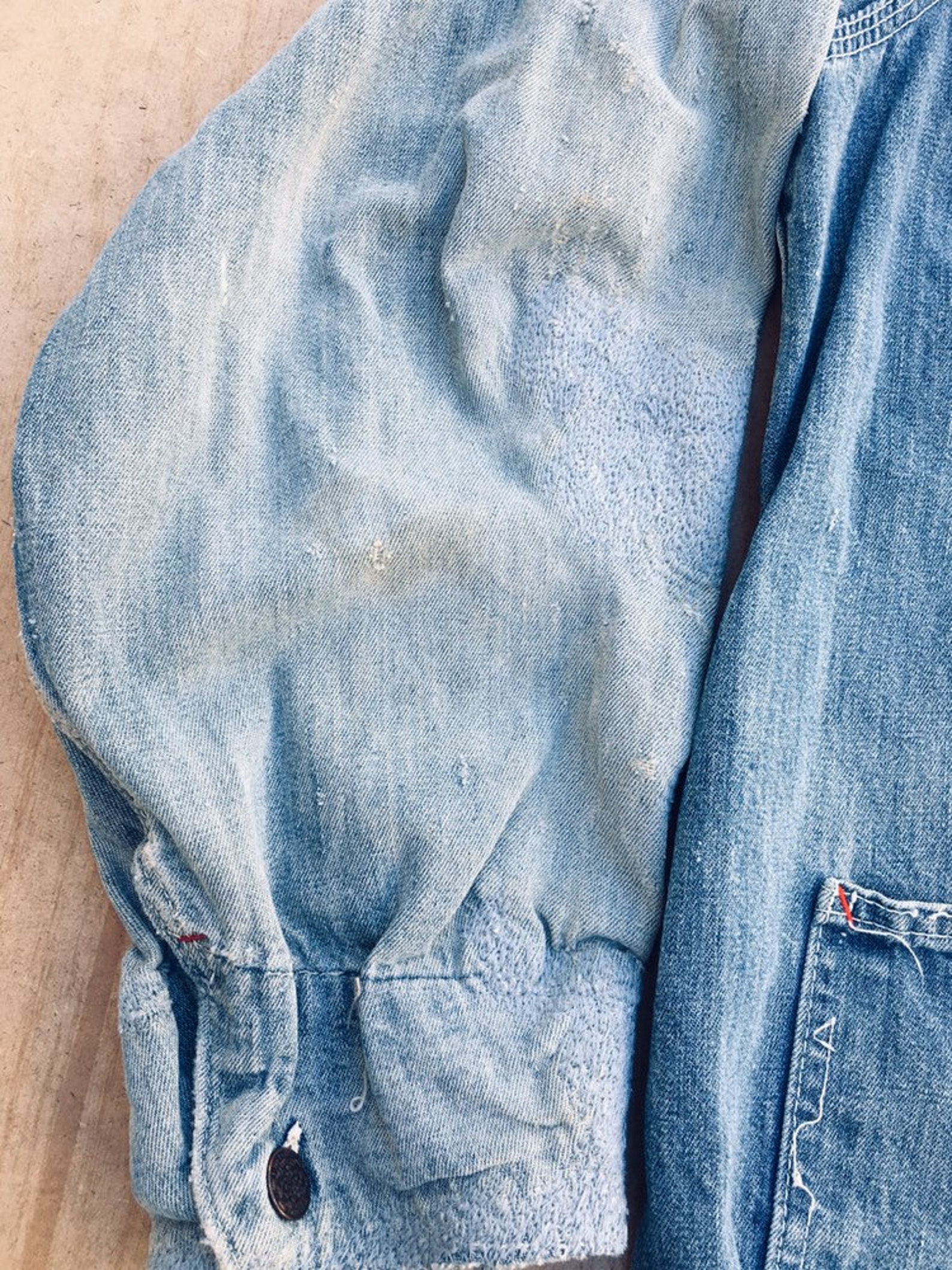 Big Smith 1960's Railroad Vintage Indigo Jacket Size L - Etsy