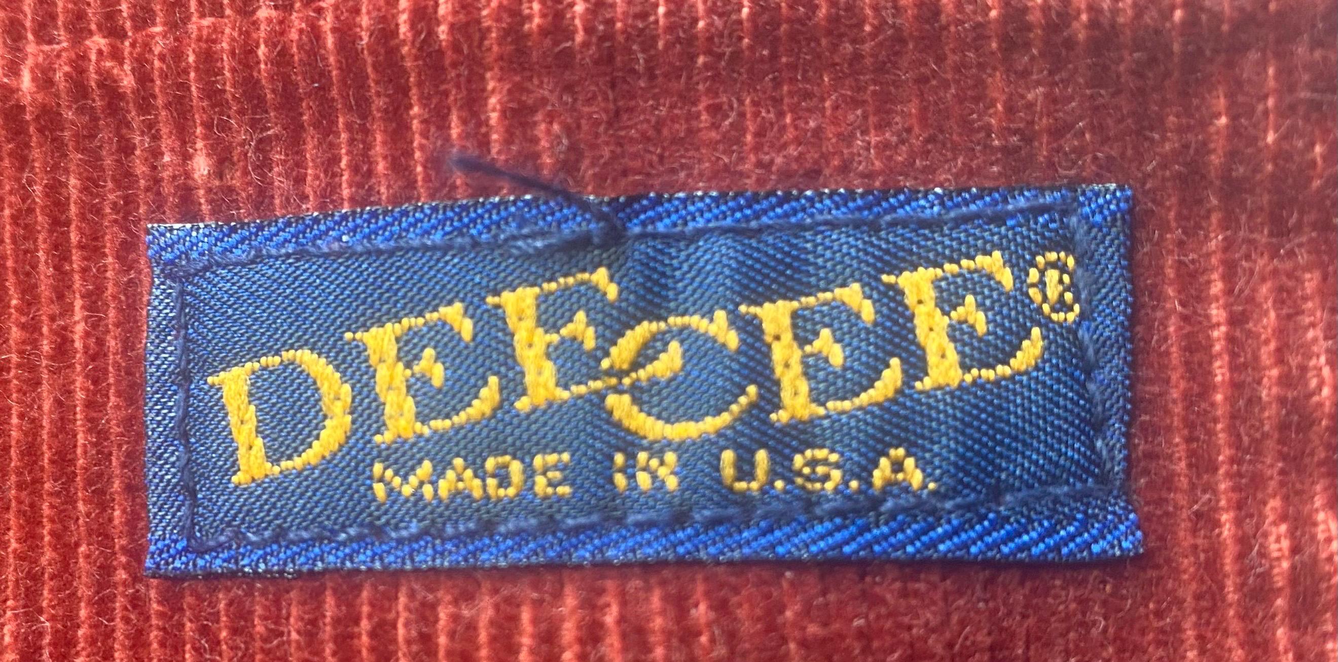 DEECEE 1970’s Corduroy Carpenter Vintage Pants Size 27 - Etsy