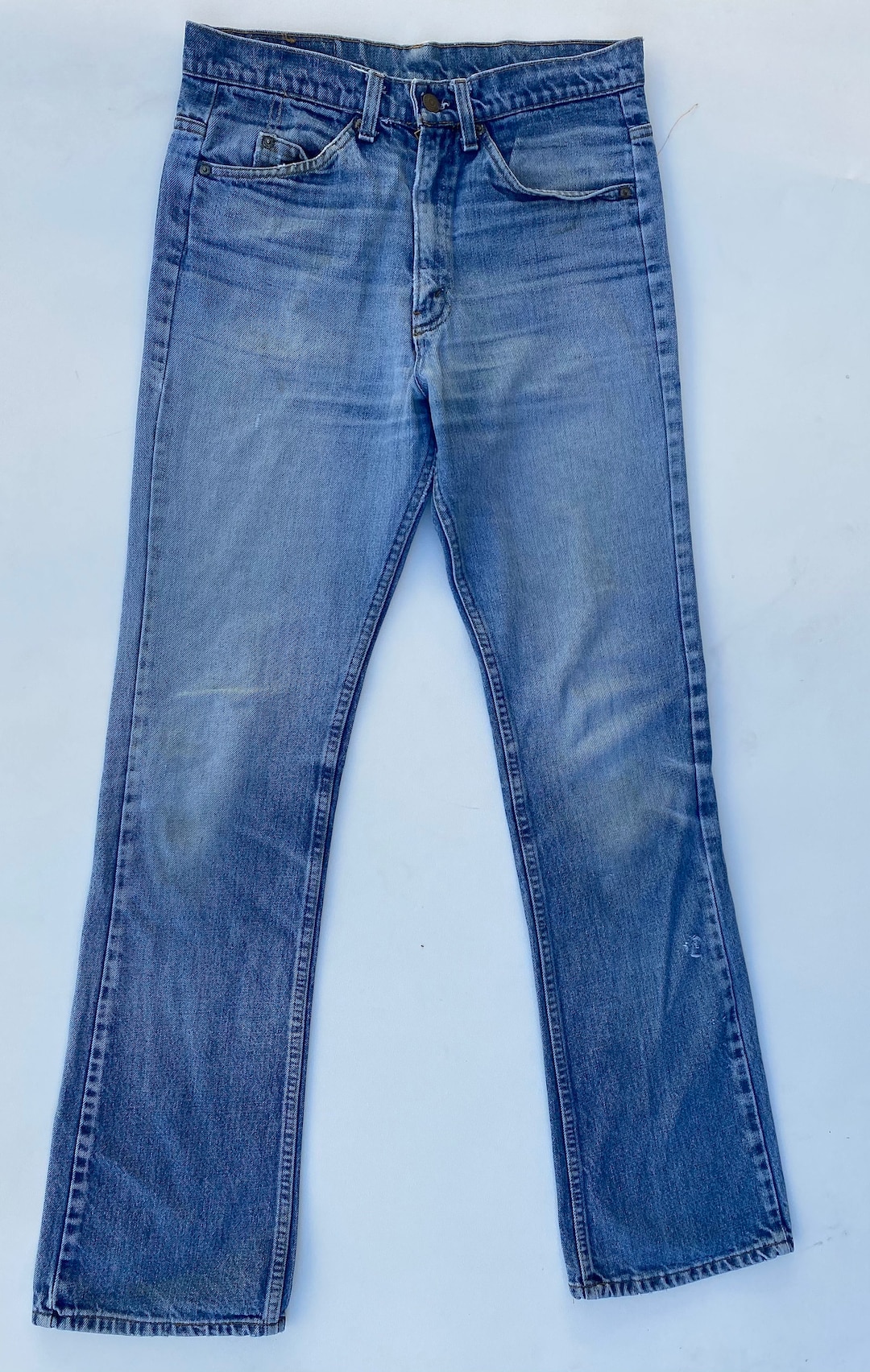 Levi's 517 Boot Cut 1980"s US Made Orange Tag Vintage Jeans Size 34 - Etsy