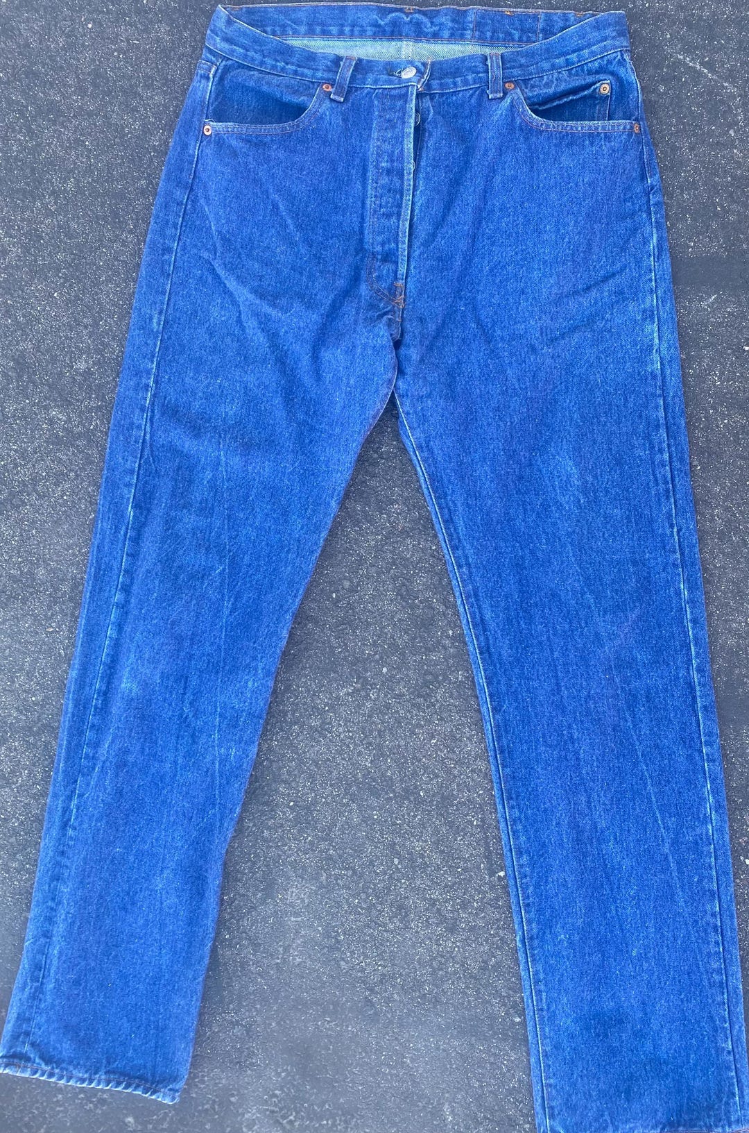 Levi’s 1980’s 501 Transitional USA Made Vintage Jeans Size 36-34 - Etsy