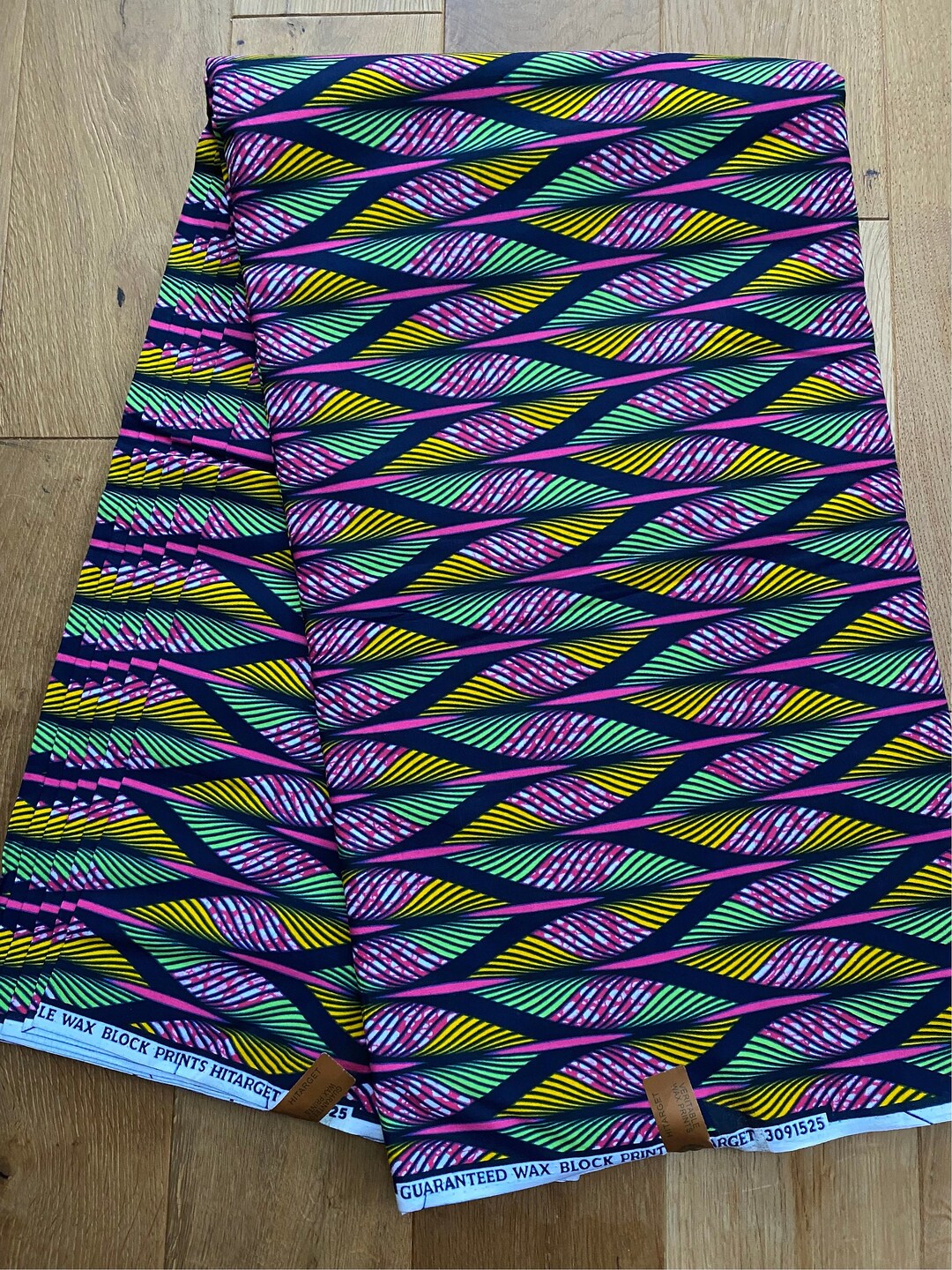 Ankara African Print Kente Fabric By The Yard Etsy