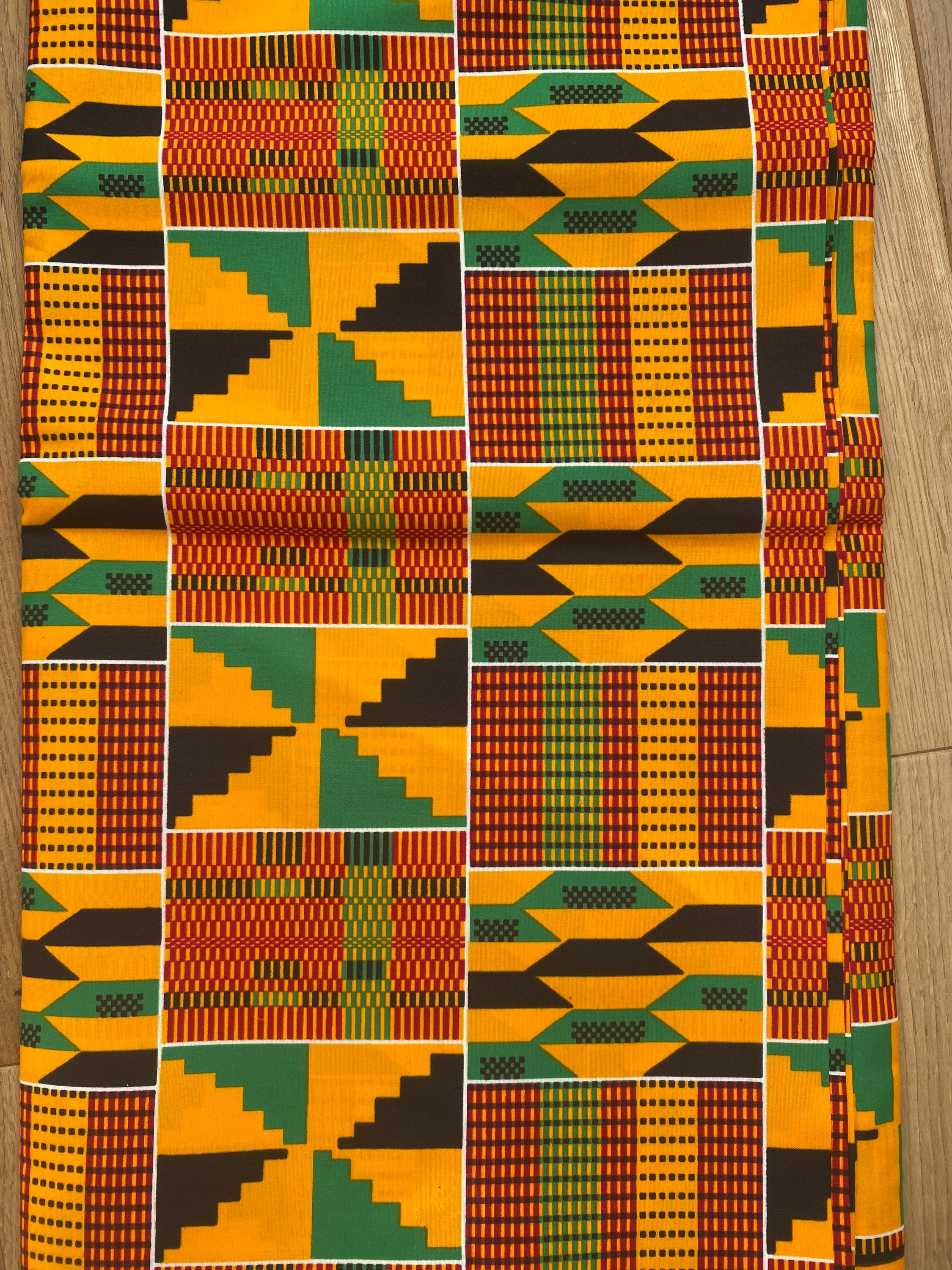 Kente/ Ankara/ Africa Print Fabric by the Yard - Etsy