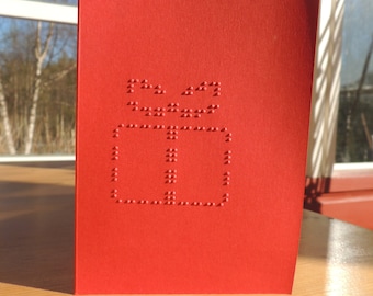 Braille Tactile Card - Etsy
