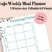Weekly Meal Planner | Navajo Language - Etsy
