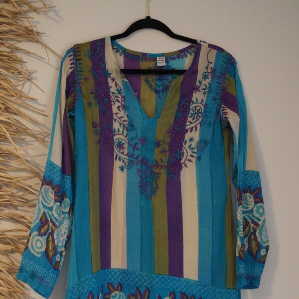 Embroidered Tunic - Etsy