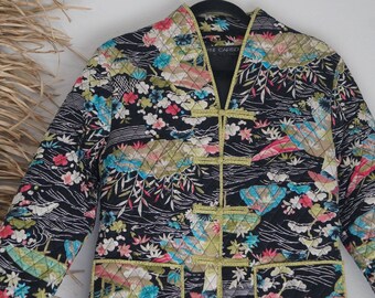 Japanese Quilted Jacket - Etsy