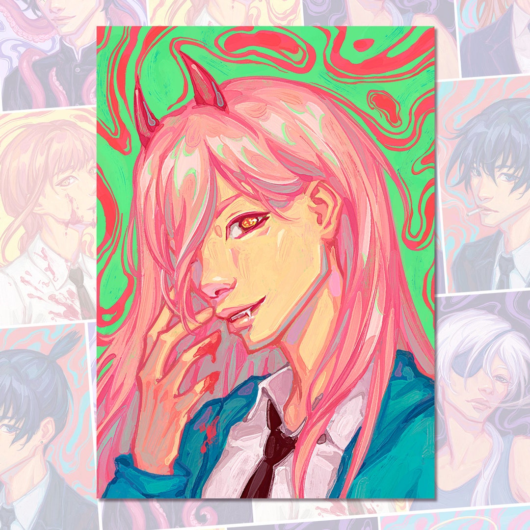 Power Print CSM Anime Print Blood Devil CSM Anime Poster - Etsy