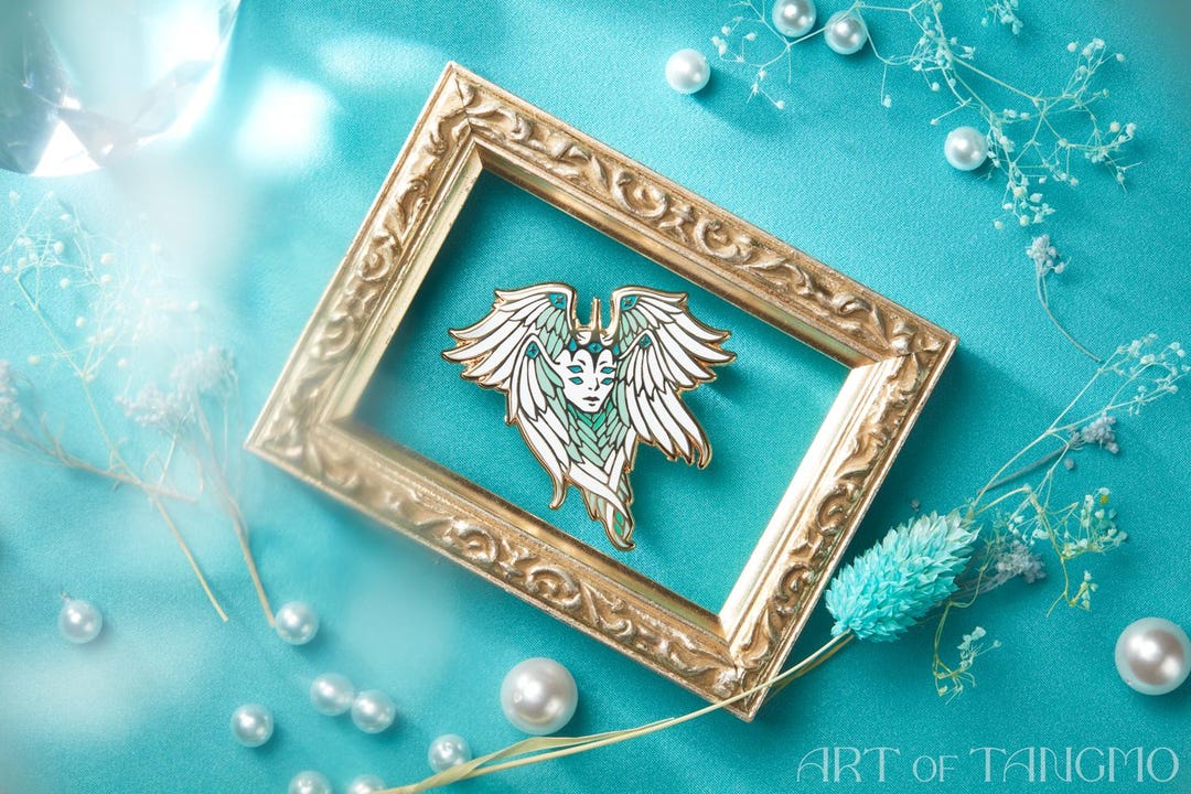 Seraphim: Hard Enamel Pin | Biblically Accurate Angel Pin | Angelic ...