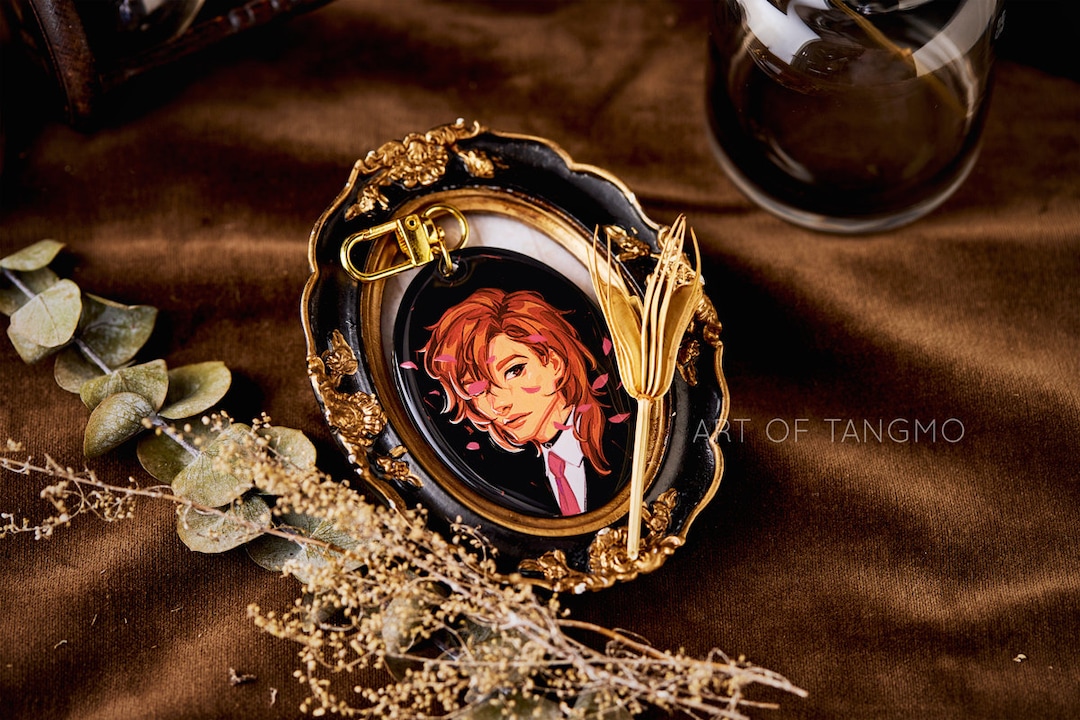 Chuuya Keychain BSD Charm Nakahara Chuuya Anime Keychain - Etsy