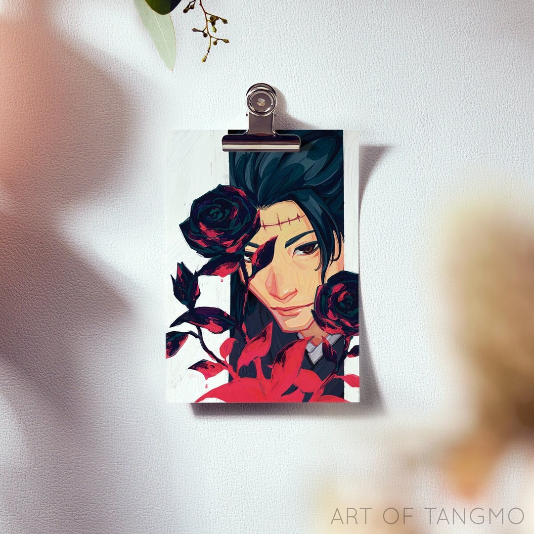 Geto Art Print | Geto Suguru | Anime Print | Anime Poster - Etsy