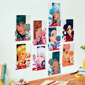 Megumi Art Print | Megumi Fushiguro | Anime Print | Anime Poster - Etsy