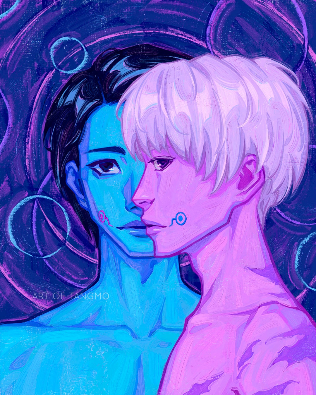 Inuokko Art Print Inumaki Toge Okkotsu Yuuta Ottoge Inumaki X Yuuta ...