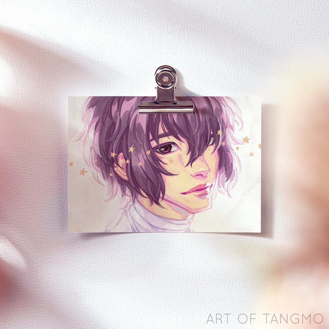 Dazai BSD Print | BSD Anime Print | Dazai Osamu | Anime Wall Art - Etsy