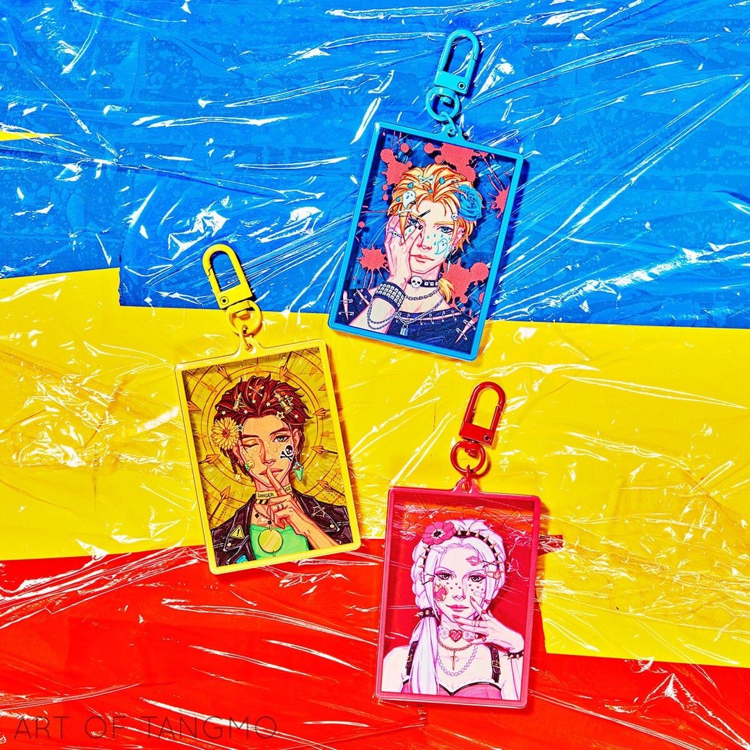 FE3H House Leaders Acrylic Keychains | Fire Emblem 3 Hopes Charms ...