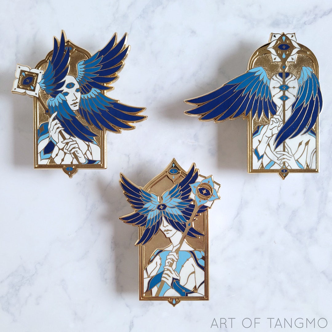 Heavenly Messengers Pin Set | Biblically Accurate Angel Pin ...
