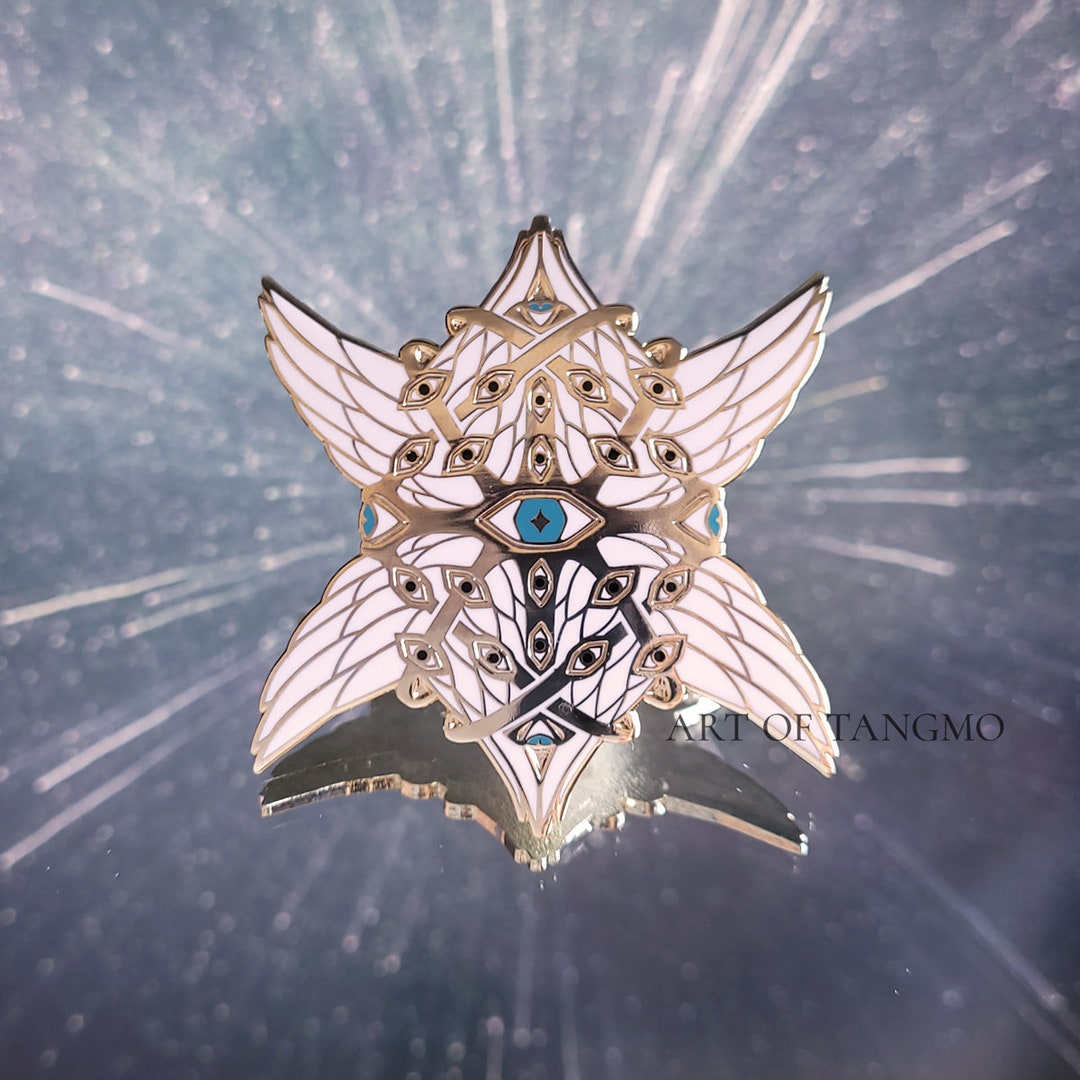 Throne Angel: Hard Enamel Pin | Biblically Accurate Angel Pin | Cool ...