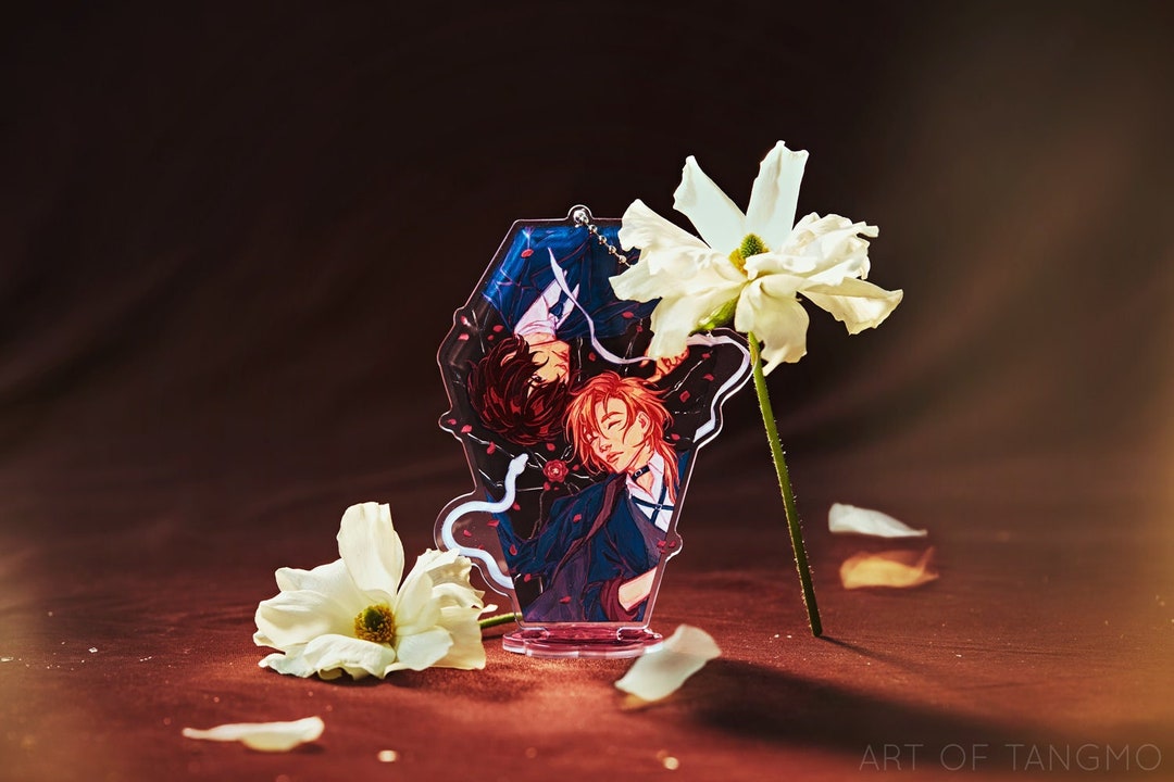 Soukoku Standee Keychain | SKK Charm | BSD Keychain | Dazai & Chuuya ...