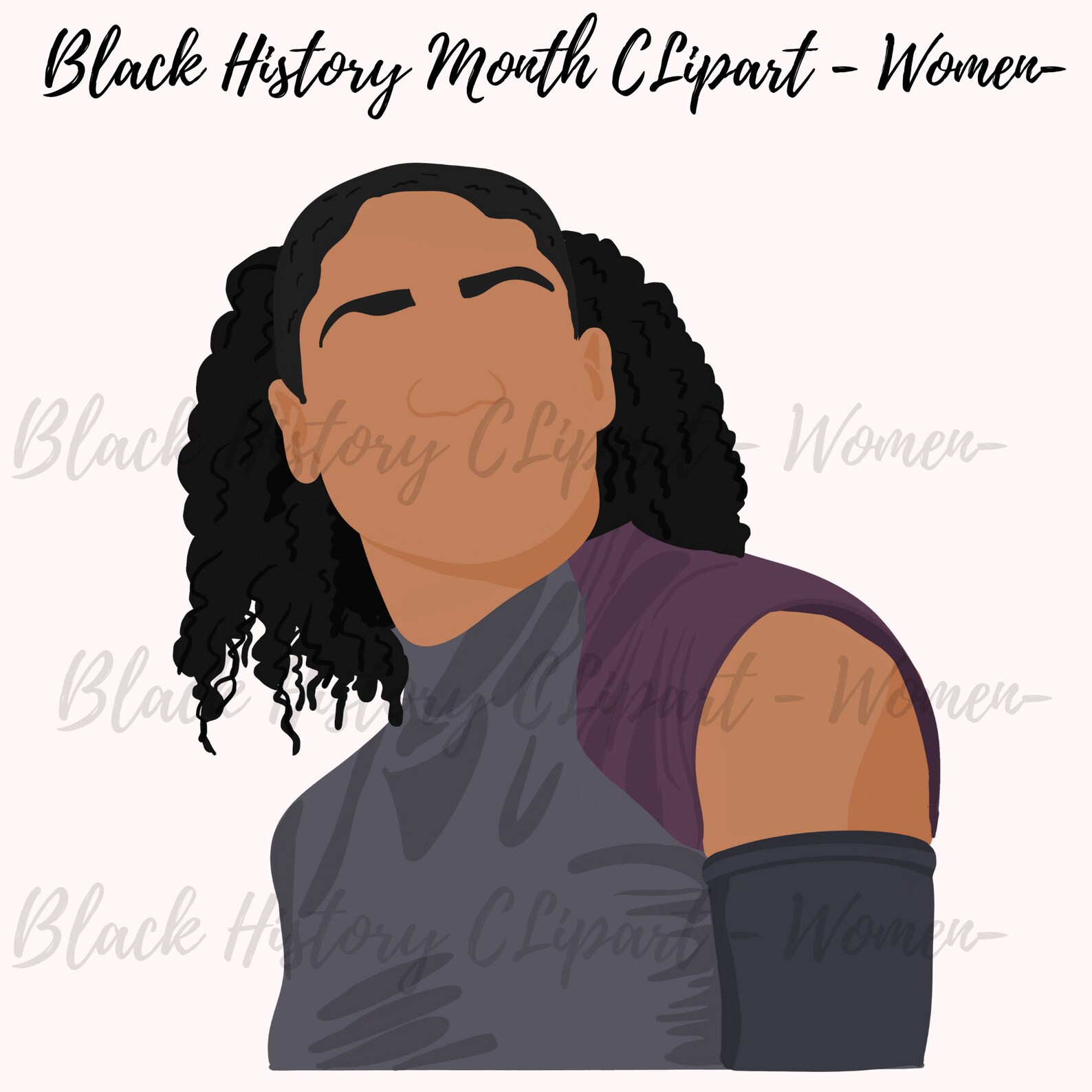 Black History Month Clipart, Inspirational Women Clipart - Etsy