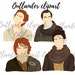 Outlander Clipart Bundle Set. - Etsy