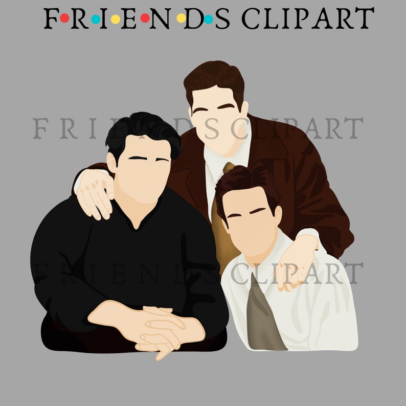 Friends Clipart. Friends the Series Clipart - Etsy
