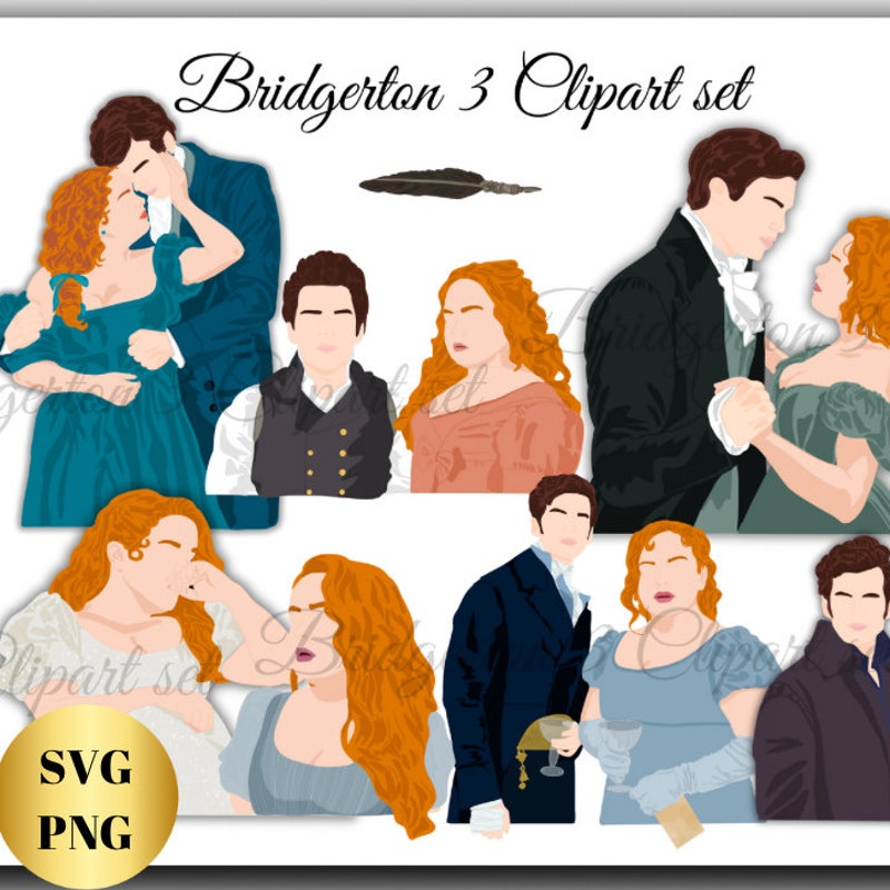 Bridgerton Svg - Etsy