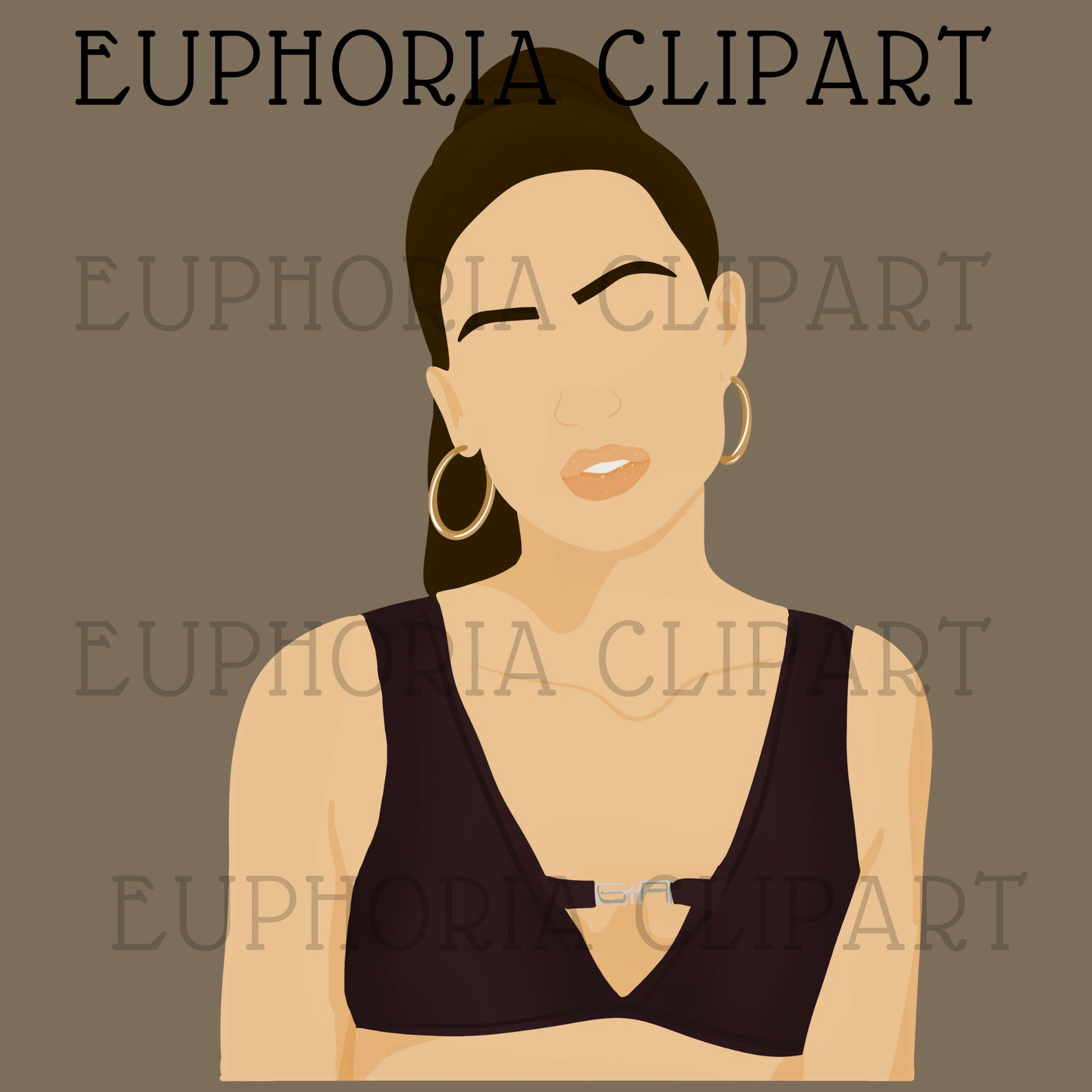 Euphoria Clipart Set. PNG Download Euphoria - Etsy