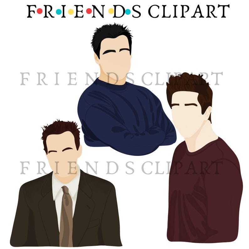 Friends Clipart. Friends the Series Clipart - Etsy
