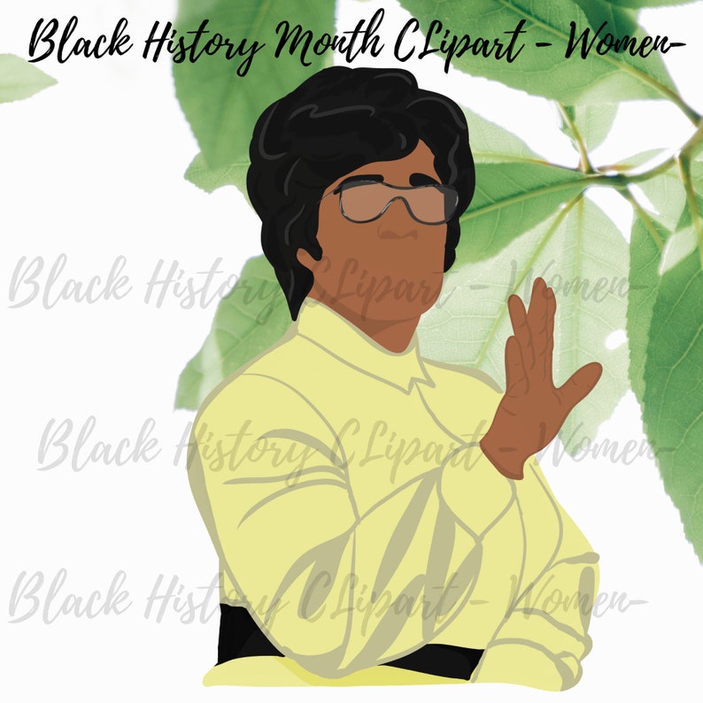 Black History Month Clipart, Inspirational Women Clipart - Etsy