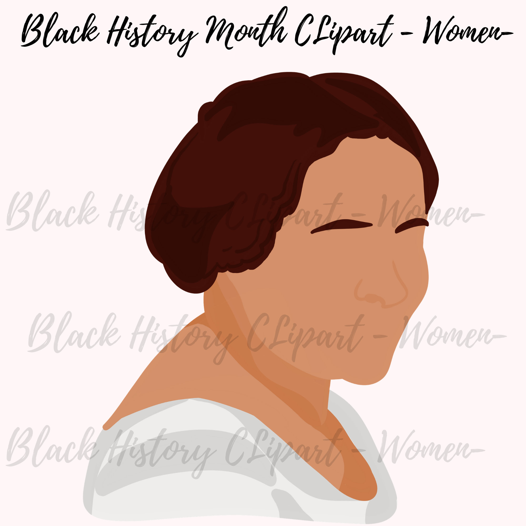 Black History Month Clipart, Inspirational Women Clipart - Etsy