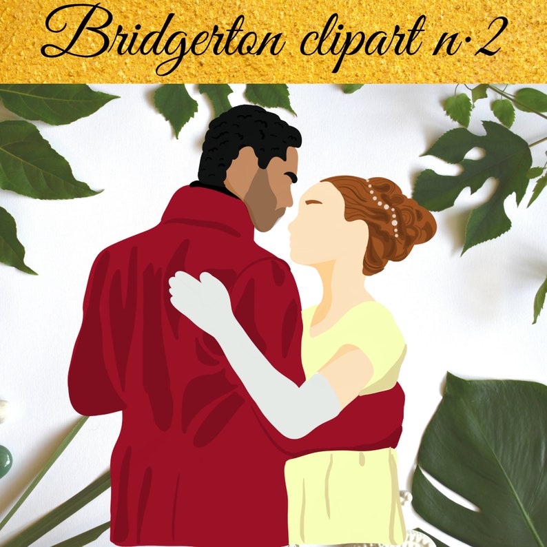 Bridgerton Clipart the Cast of Bridgerton Clipart Second - Etsy