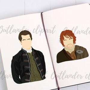 Outlander Clipart Bundle Set. - Etsy