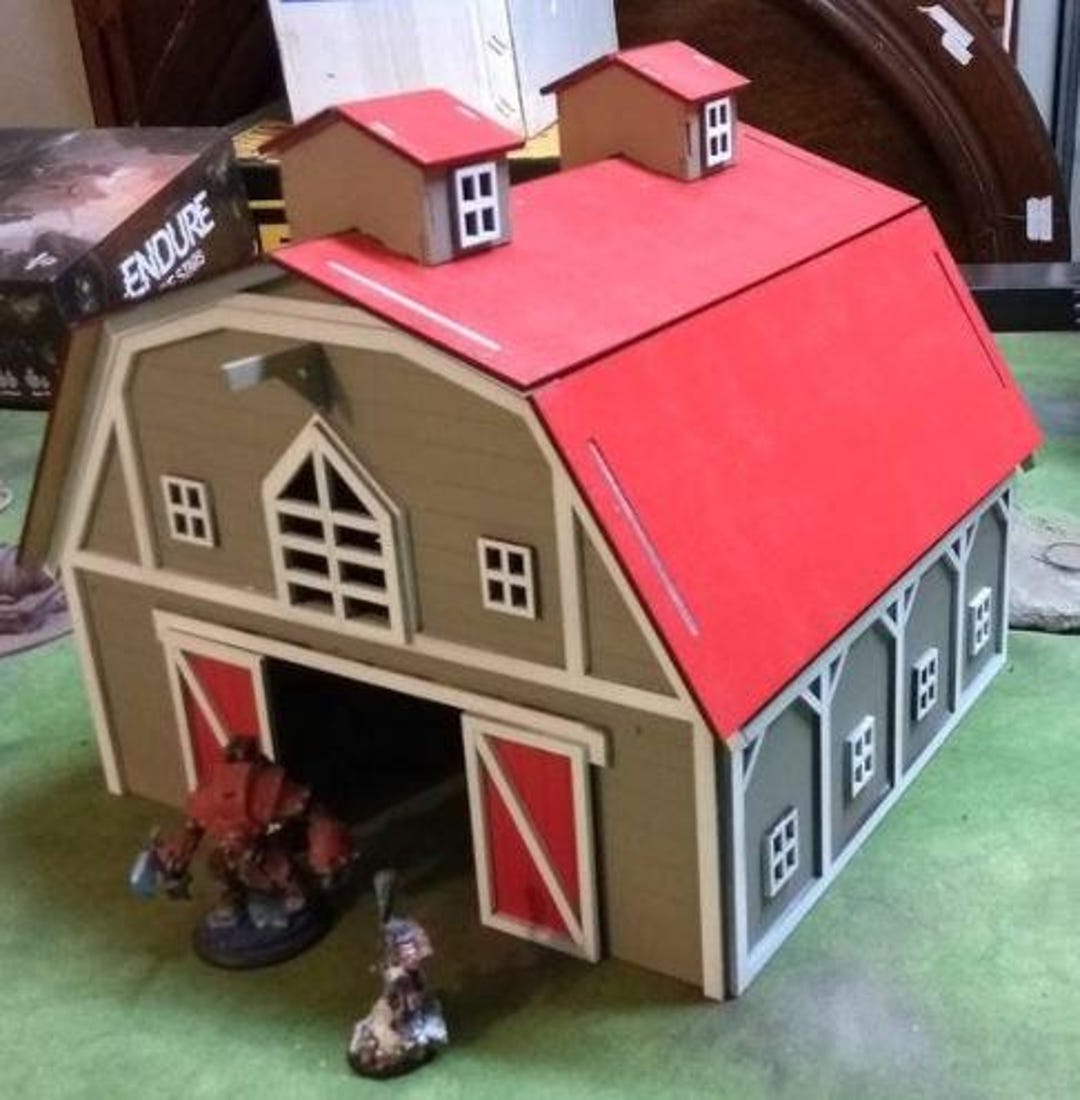 Mini Farm Barn CNC / Laser Cut File – Digital Download - Etsy Canada
