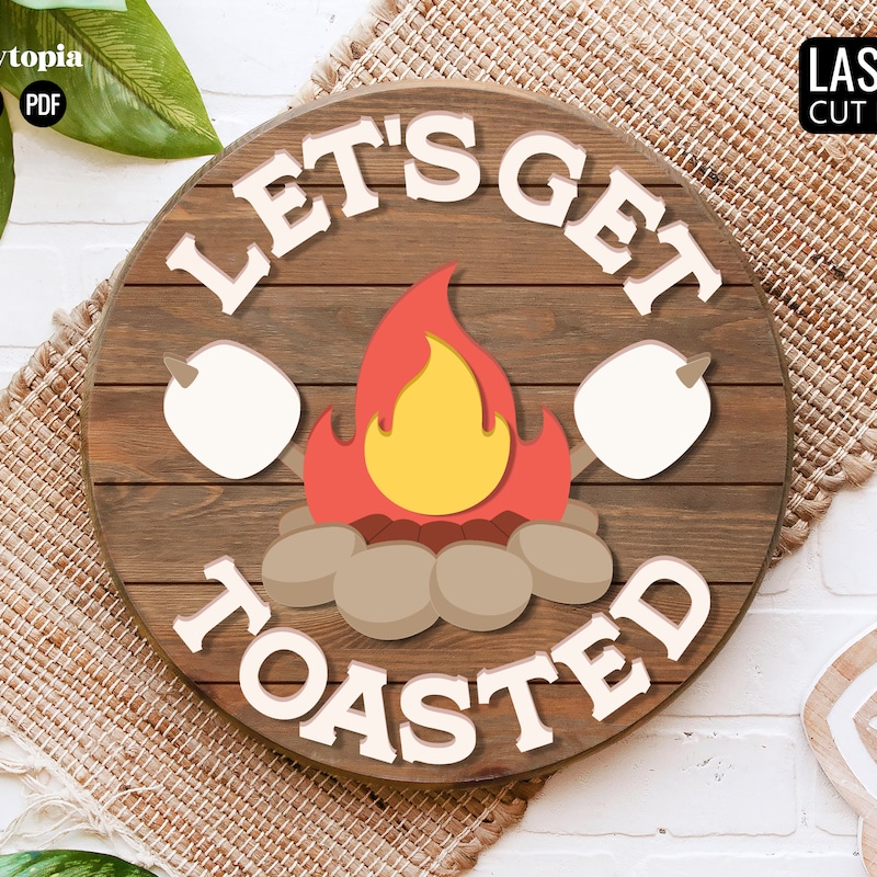 Get Toasted Sign - Etsy