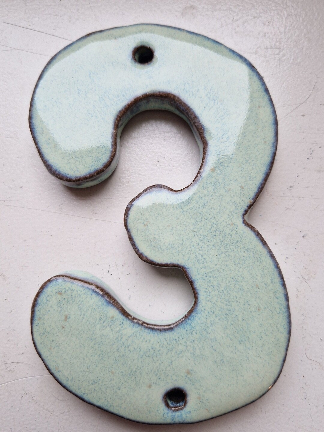 Individual House Number Made of Ceramic - Etsy