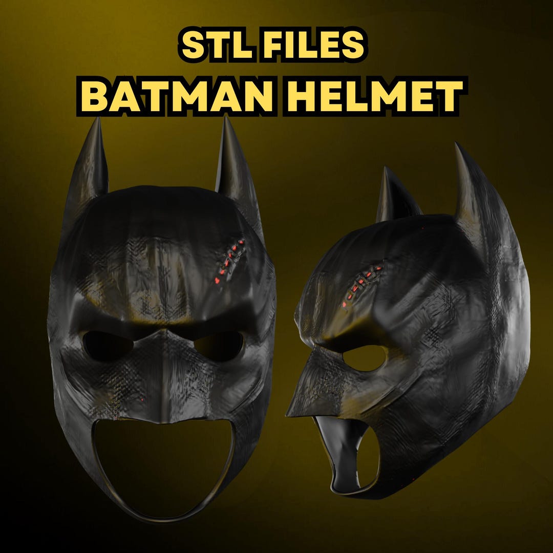 3D Batman Helmet, Textured Batman Mask, Batman Face Mask High Quality ...