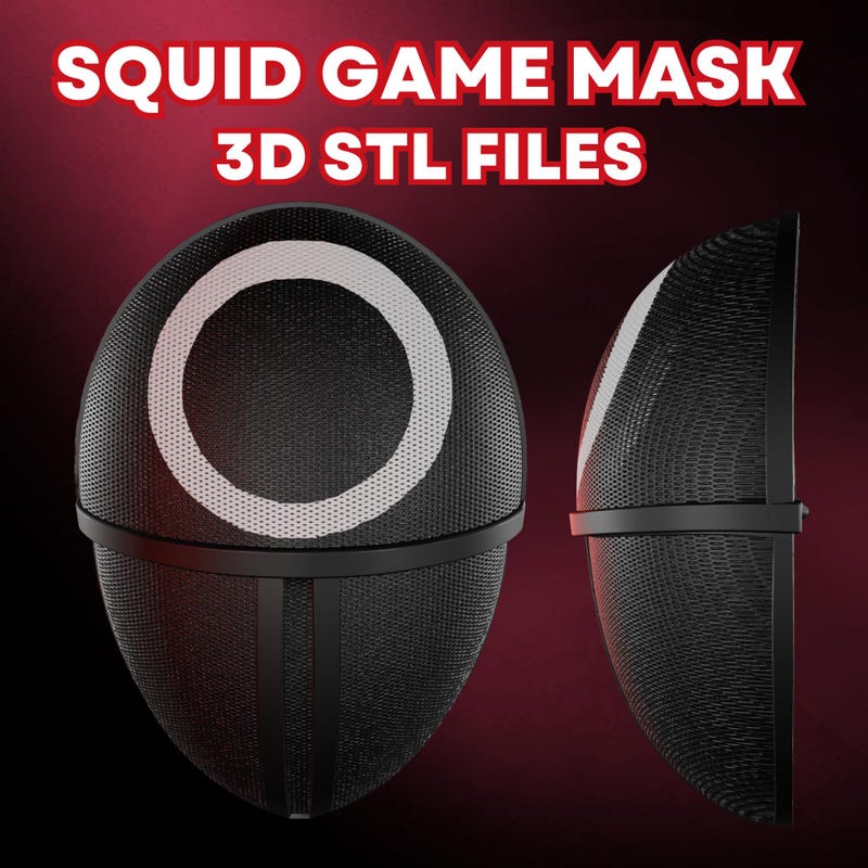 Squidgame Guard Mask - Etsy